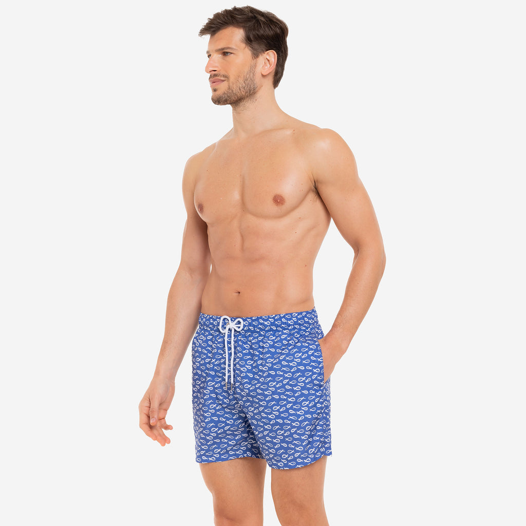 Fishs Men's Swim Shorts - Le Blu